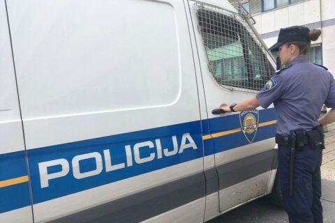 U lancima doveden na sud: Prikazana jeziva snimka naleta na mladiće u ...